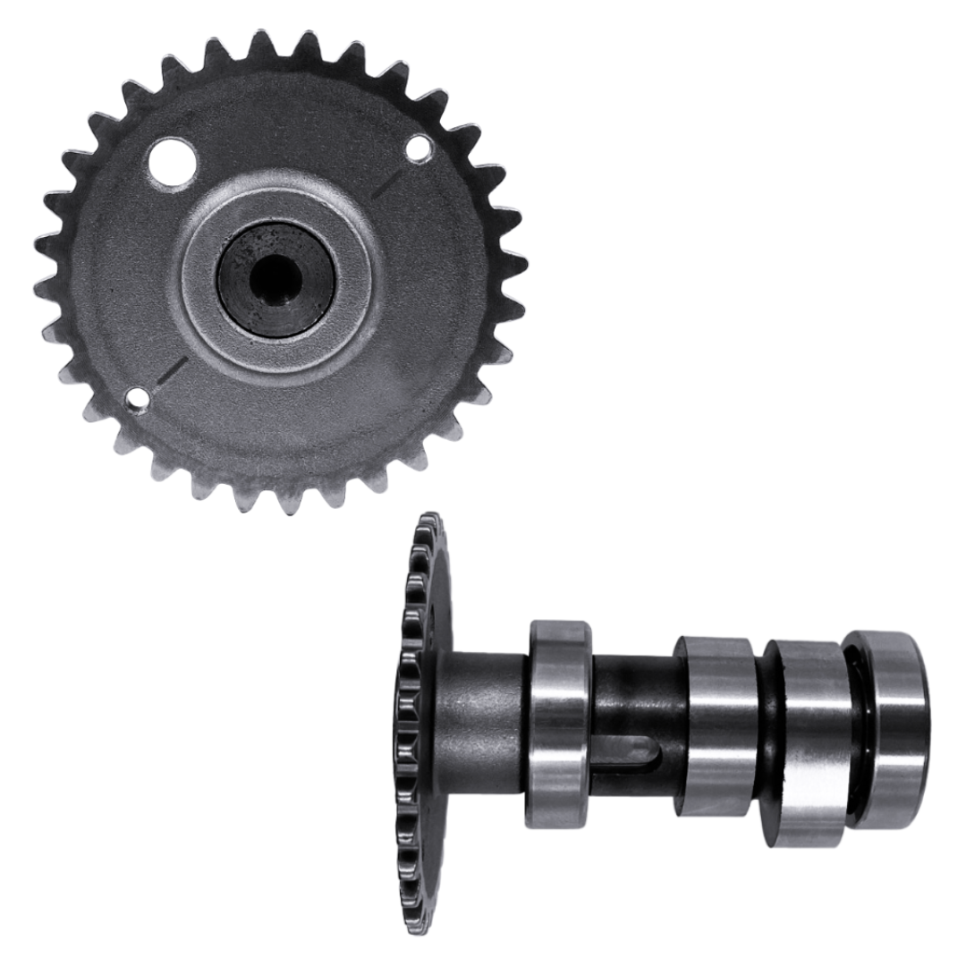 Arvore de Comando Moto AN 125 Burgman Com 2 Rolamentos - Loja Duas Rodas