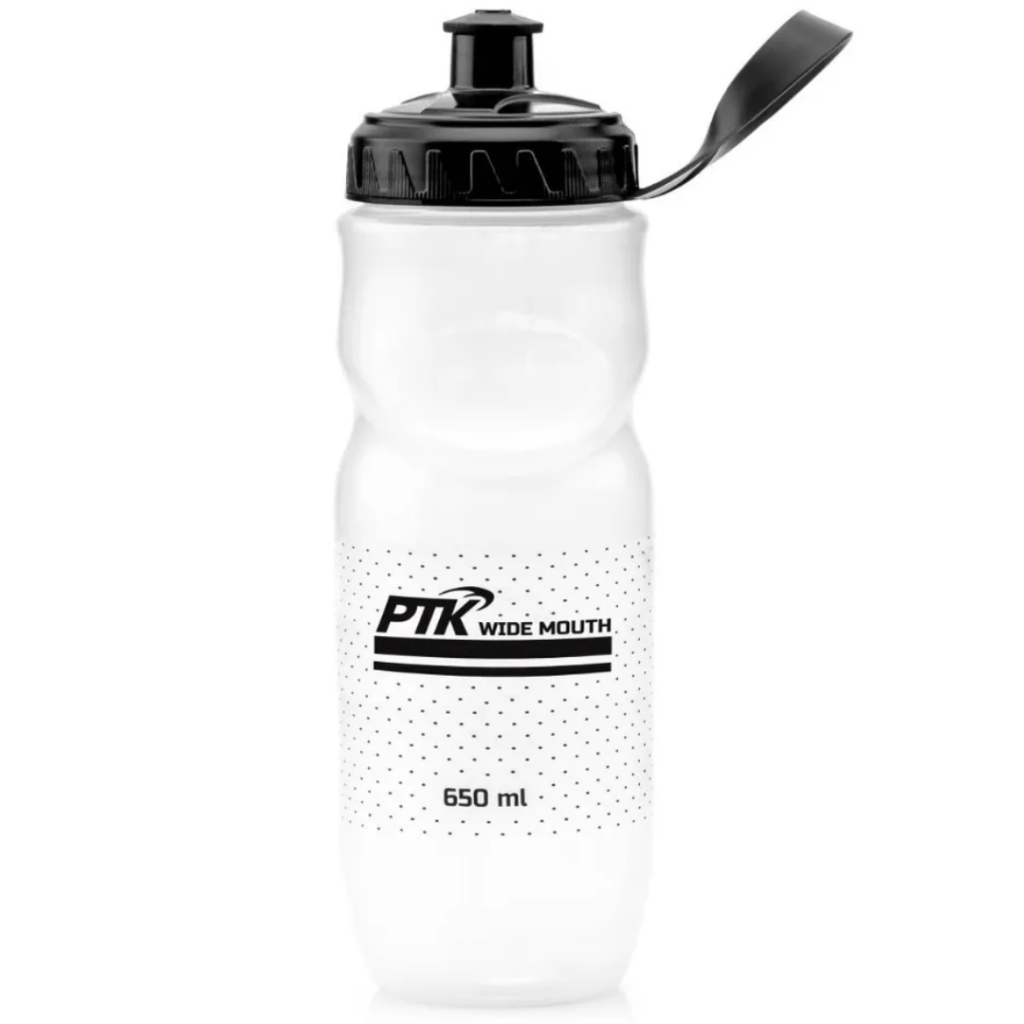 Garrafa Ciclista SQUEEZE 650ml Boca Larga Transparente - PTK - Loja ...