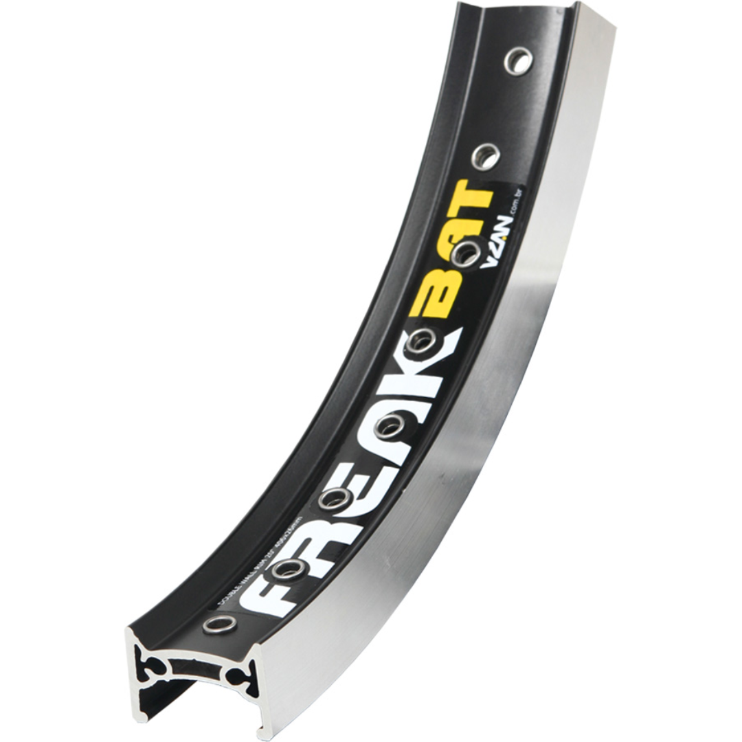 Aro 20 Freak Bat Cd - 48f Preto Vzan - Loja Duas Rodas