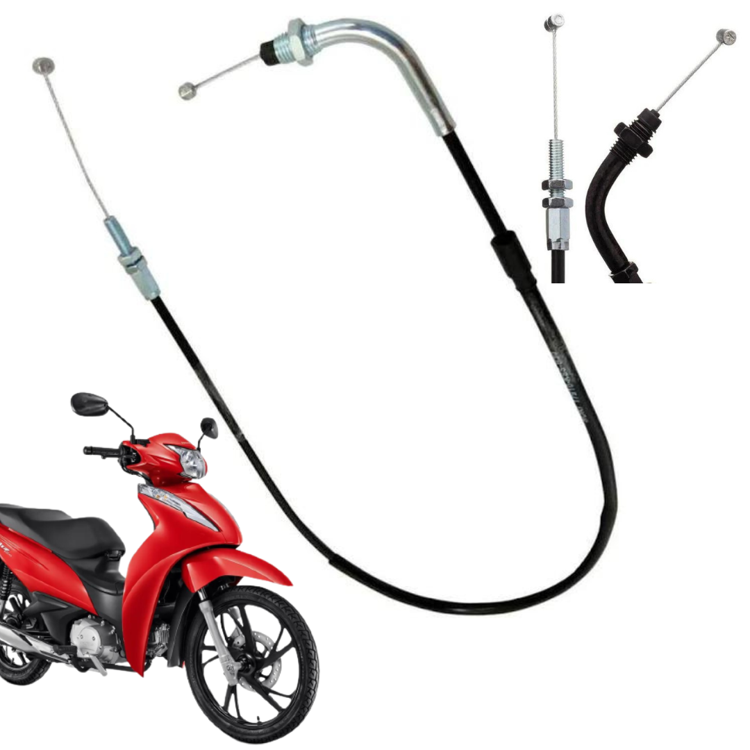 Cabo de Acelerador Moto Biz 125 KS/ES/EX/Flex - Loja Duas Rodas